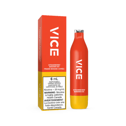 Vice 5500 Strawberry banana ice 20mg/ml disposable – Vape Palace