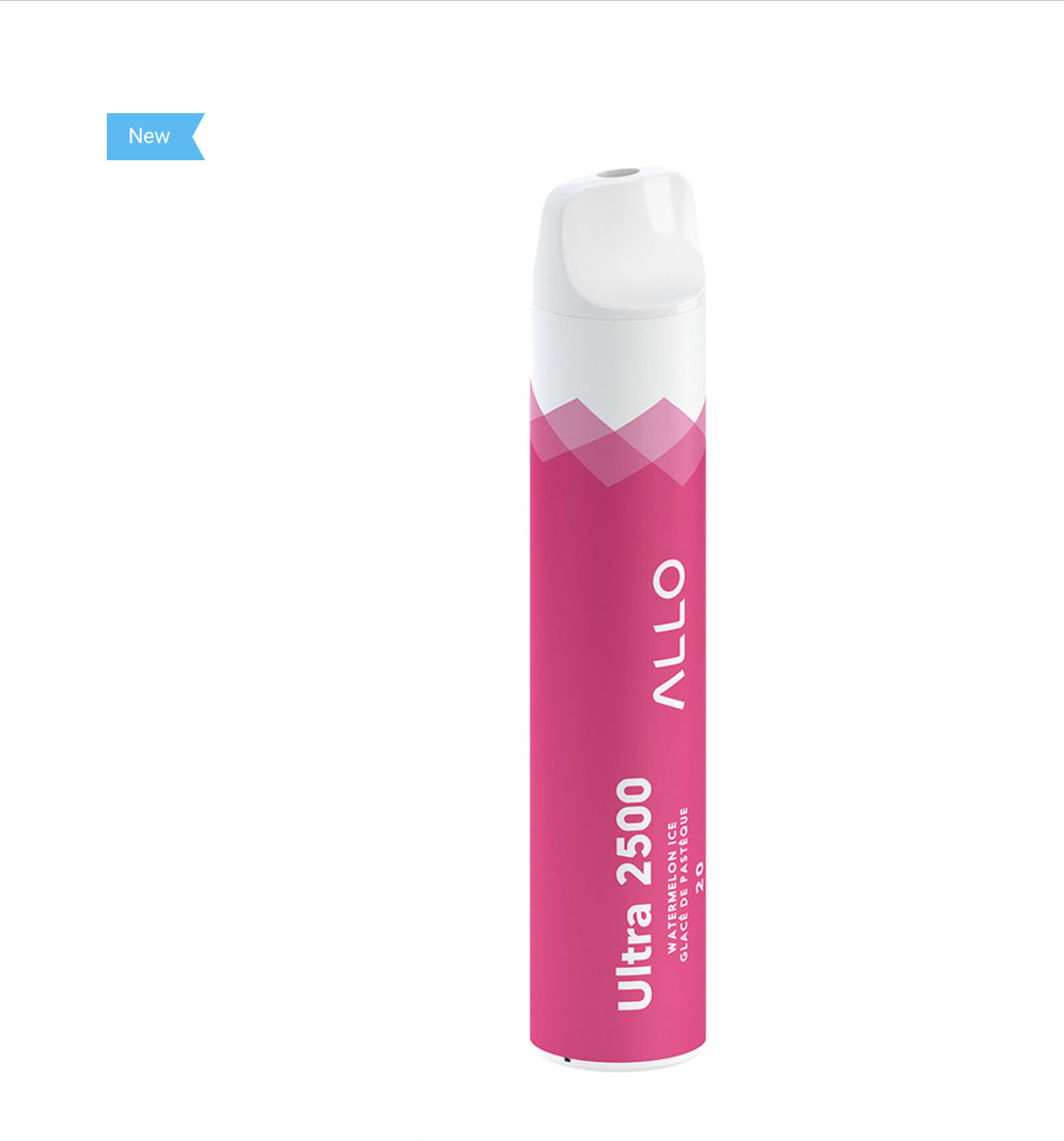 Allo 2500 watermelon ice 20mg/ml disposable – Vape Palace